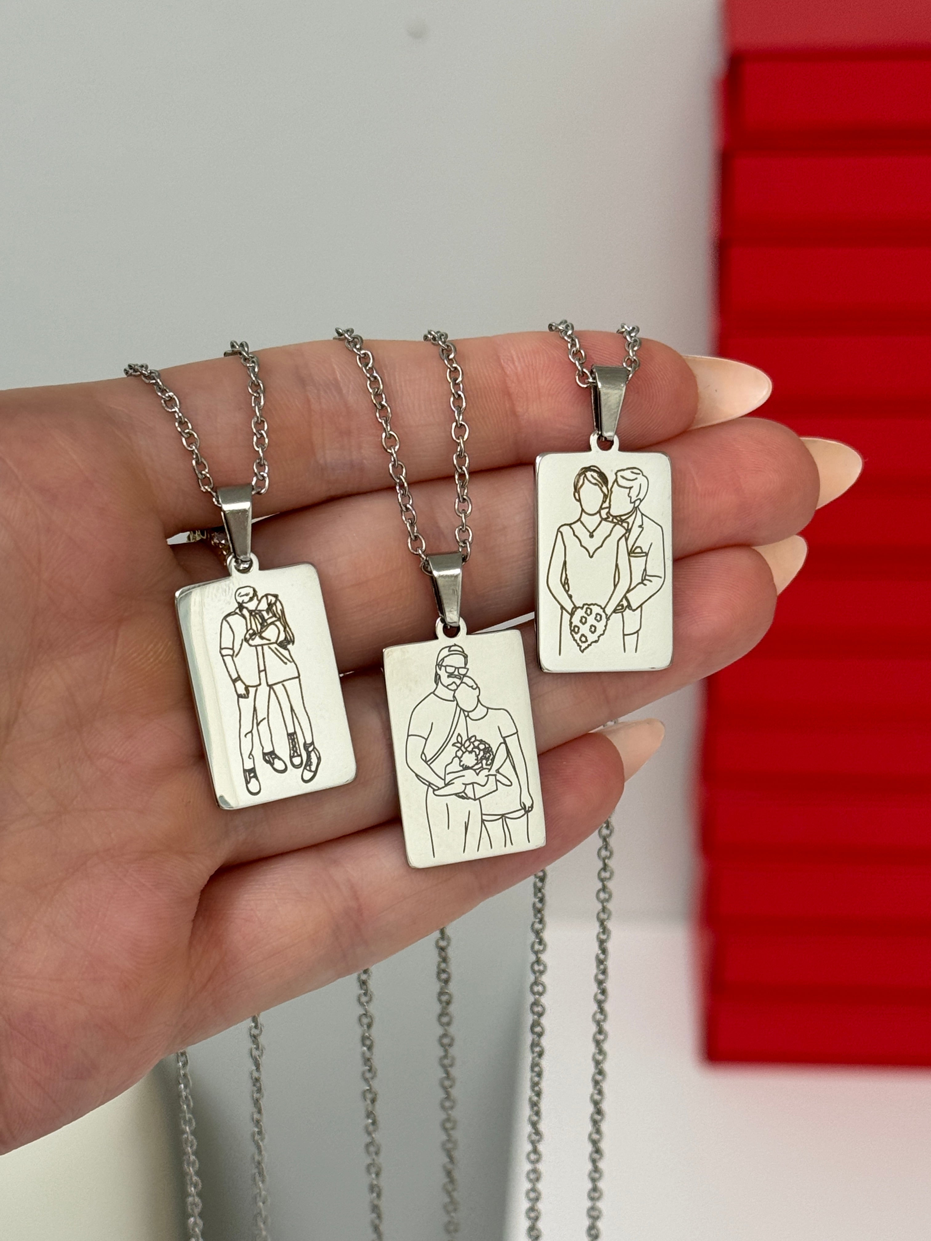 Custom Jewelry Gifts | Personalized Necklaces & Keychains from Photos ...